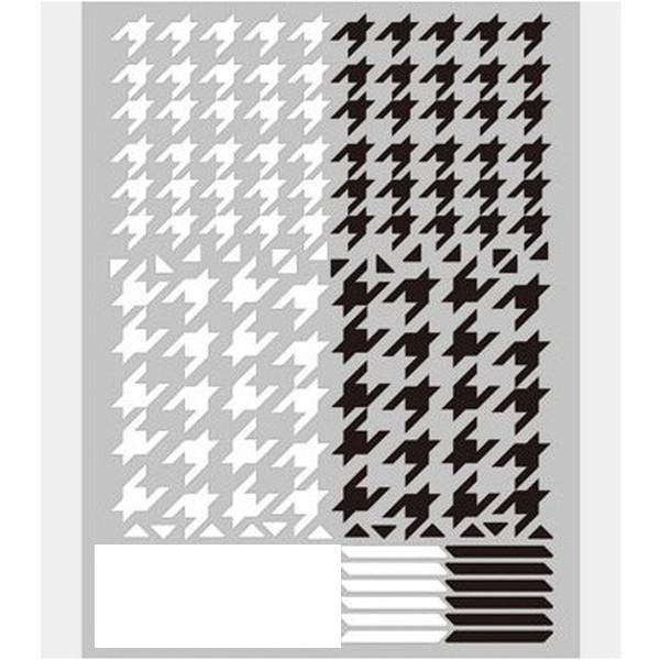 指先にしっかりと存在感をプラスします。ベーシックなホワイトとブラックは、さまざまなコーデに合わせやすい定番カラーです。 生産国:日本 商品サイズ:シート:88×120mm　※サプライヤー直送品　　