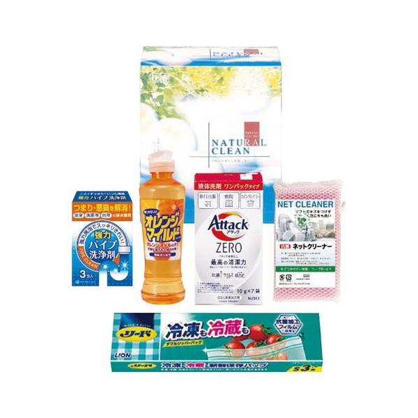 きれいな暮らし応援。日用品の詰め合わせです。 生産国:日本製(ネットクリーナー:中国製、保存バッグ:タイ製)　※サプライヤー直送品　