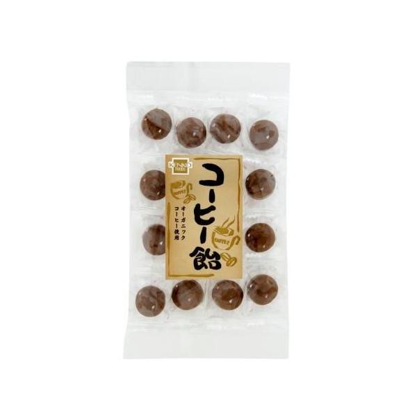 オーガニックコーヒーを使用した、甘さ控えめでほのかな苦味の飴です。昔ながらの製法で丁寧に仕上げました。 生産国:日本 内容量:60g セット内容:コーヒー飴60g×10個 賞味期間:365日　※サプライヤー直送品　　