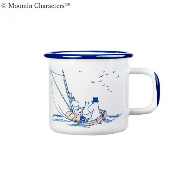 1974年にガラス製造メーカーとして創業したmuurla社製のホウロウマグ。とても使いやすい大きさのマグカップで、軽く使いやすいのが特長。窓付きのギフトボックスに入っているので、中身が見えるためギフトにもおすすめです。 生産国:セルビア 素...