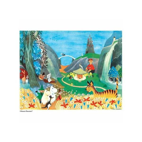 おしゃれなデザインのポスターです。 生産国:フィンランド 素材・材質:紙 商品サイズ:約500×400mm 仕様:(C)Moomin Characters TM　※サプライヤー直送品　　