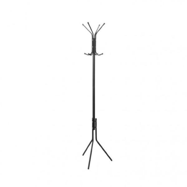 帽子や上着、バッグなどをスマートにかけられます。シンプルなデザインにより限られたスペースを有効活用することができます。 生産国:中国 素材・材質:本体:スチール(粉体塗装)キャップ:ポリプロピレン 商品サイズ:約450×450×1750mm...