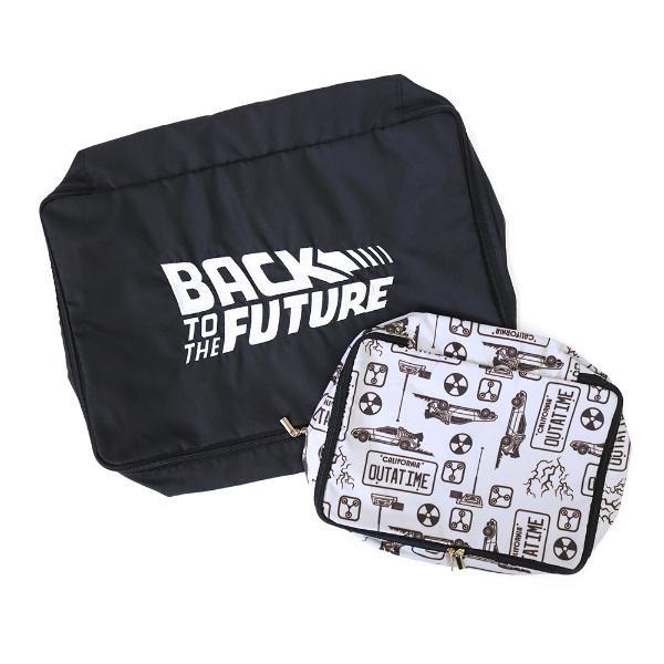「Back to the Future」ロゴがインパクト抜群な収納ケースが登場。大小2個セットなので、用途に合わせて使い分けができます。カラーによってSサイズケースの柄が違っていて内側にはメッシュのポケットも付いています。出張にもおすすめで...