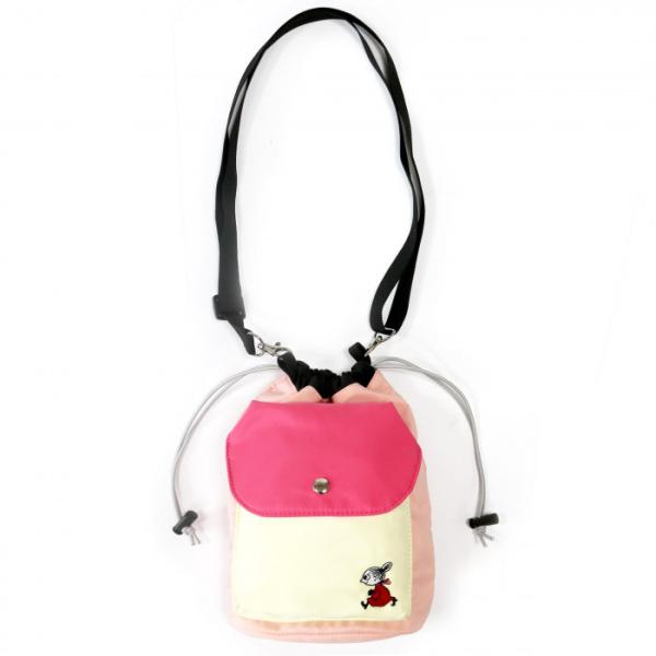 リトルミイのミニバッグです。カラフルなデザインでかわいいです。 生産国:中国 仕様:(C)Moomin Characters TM　※サプライヤー直送品　　