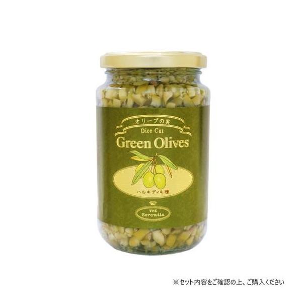 歯ごたえがあり、すっきりとした味わいのハルキディキ種オリーブを使いやすくきざみました。下味がついているので、様々なお料理のアクセントにお使いいただけます。 生産国:ギリシャ 商品サイズ:68×68×122mm 内容量:180g(内容総量36...