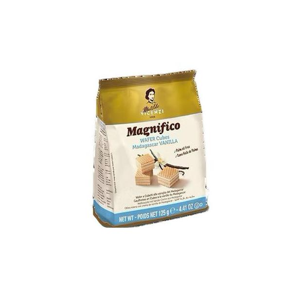 マダガスカルバニラ使用。パームオイル不使用。クリーム含有量78%の濃厚な味わい。 生産国:イタリア 商品サイズ:115×130×85mm 重量:140g 内容量:125g 賞味期間:330日　※サプライヤー直送品　　