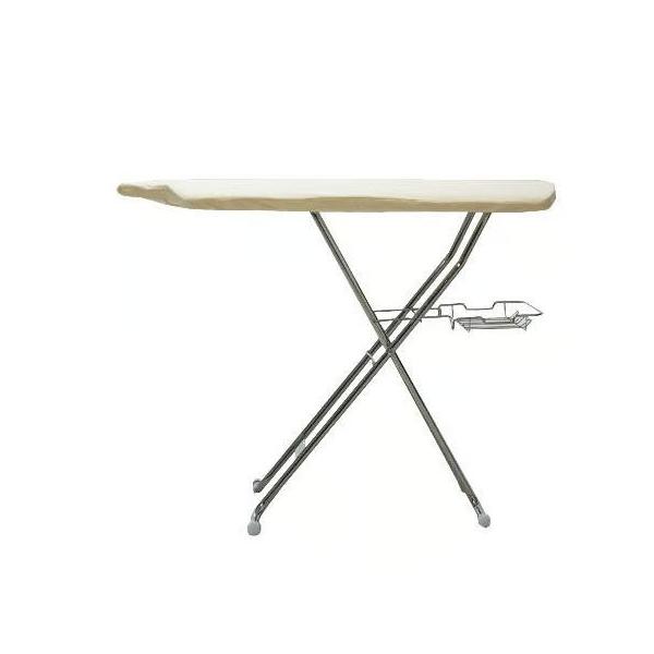 カーブした表面が特徴のスタンドタイプ(立ってかけるタイプ)です。 生産国:日本 素材・材質:本体:ポリエチレンフェルト:ポリエステル脚:ステンレス脚部キャップ:硬質ゴムアイロン置台:スチールカバー:綿 商品サイズ:(約)長さ112×幅45×...