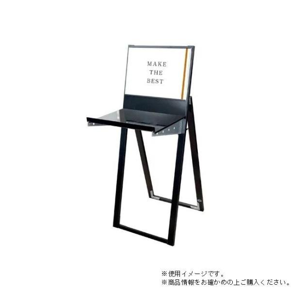 A3ポスターとサンプル展示を両立する2役のスタンド什器です。 生産国:日本 素材・材質:本体フレーム:アルミ押出し材、アルマイト仕上面板:アルミ複合板受け:アクリル板(底面:アルミ複合板)棚受け:ZAMレール:アルミジョイナー、アルマイト仕...