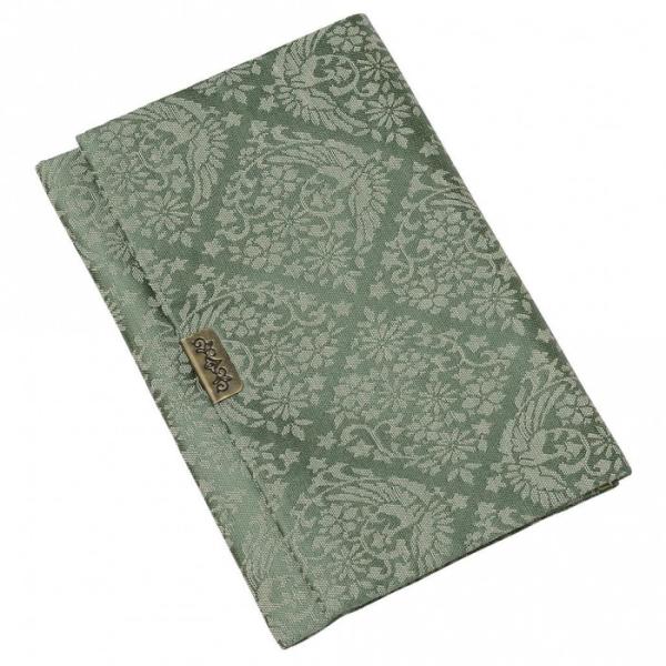 古渡どんすの念珠袋です。 生産国:日本 素材・材質:レーヨン、アセテート混紡 商品サイズ:100×150×8mm 重量:17g　※サプライヤー直送品　　