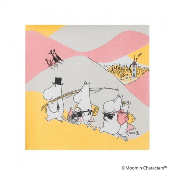 ムーミン一家は一緒に過ごす時間を大切にしていて、静かなひとときでもお互いの存在から喜びを感じています。「ファミリータイム」は、家族でいることの意味を描いたコレクションです。 生産国:フィンランド 素材・材質:紙 商品サイズ:33×33cm ...
