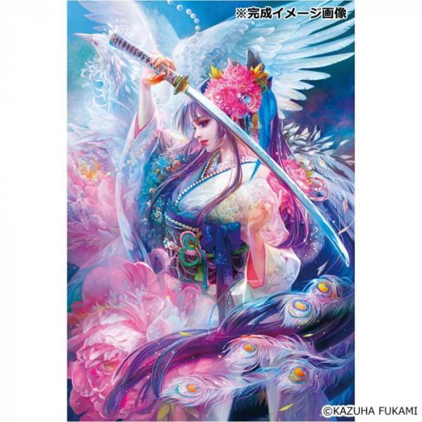 神聖なる鳳凰が羽ばたき幻想的で優雅な和風ファンタジーの世界を描いたジグソーパズルです。 生産国:日本 商品サイズ:38×26cm 仕様:ピース数:1000マイクロピース深泉万葉(C)KAZUHA FUKAMI裏面ガイド印刷　※サプライヤー直...