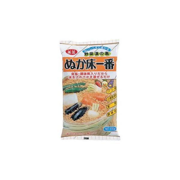国内産米のぬかを使用。粗塩や昆布、椎茸なども入っているので、水を足すだけでぬか床づくりができます。 生産国:日本 商品サイズ:270×160×25mm 内容量:600g セット内容:10個 賞味期間:360日　※サプライヤー直送品　　