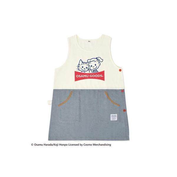 おしゃれで機能的なエプロンです。 生産国:中国 素材・材質:ポリエステル65%、綿35% 商品サイズ:サイズ:フリー(M~L)、バスト:79~94cm、総丈:約84cm 仕様:(C)Osamu Harada/Koji Honpo Licen...