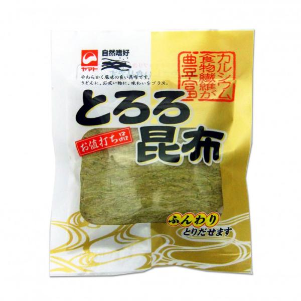 やわらかく風味の良い昆布です。うどんに、お吸い物に、味わいをプラス!自然嗜好で、自然のエキスをたっぷり含んだ昆布は体にやさしい食品です。昆布には、食生活で不足しがちなカルシウムや食物繊維が豊富に含まれています。本品は、昆布そのもののうまみを...