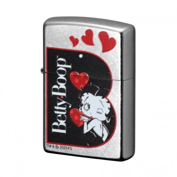 キュートでセクシーなキャラクター、ベティ・ブープがレトロ感あふれるデザインされた魅力の「B」。彼女のチャームポイントであるウィンクに投げKISSポーズに、たっぷりのハートでデコレーション。レトロな雰囲気を壊さないようおしゃれなアメリカンカジ...