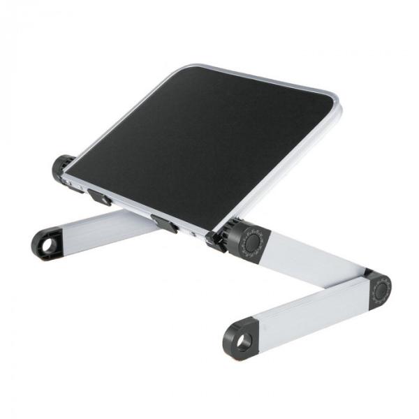 角度と高さを自由に変えられるミニテーブル。ベッドやソファなど、色々なシーンで使用できます。軽量で持ち運びもラクチン。折りたたみ時の厚みが約4cmと薄く、収納にも便利。 生産国:中国 素材・材質:アルミニウム、ABS樹脂、フェノール樹脂、MD...