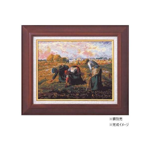 時代を超え、人々に永く愛され続ける名画を表現したクロスステッチキットです。技法は、すべてクロスステッチを使用しています。技術レベルは、上級者向です。 生産国:日本 素材・材質:オリムパス25番ししゅう糸:綿100%オリムパスNo.3000布...