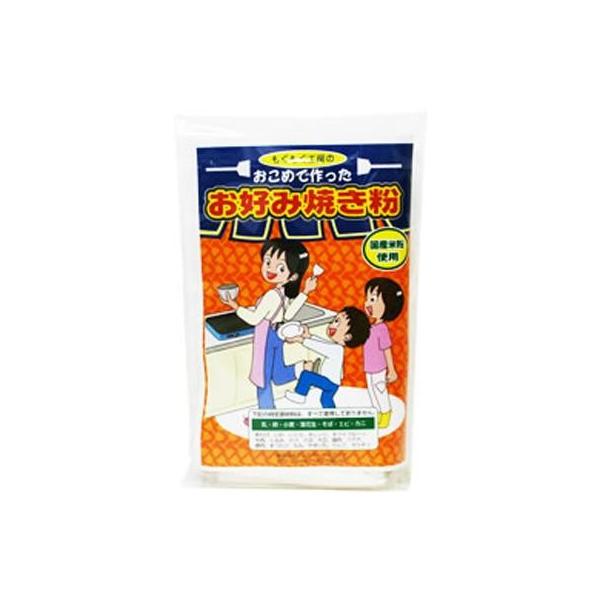 国産米粉で作った、小麦不使用のお好み焼き用ミックス粉です。ふっくらとしたお好み焼きが楽しめます。もぐもぐ工房では、卵、小麦、大豆、牛乳、そば、落花生を一切使用しておりません。 製造国:日本 セット内容:(120g×2袋入)×6 賞味期間:1...