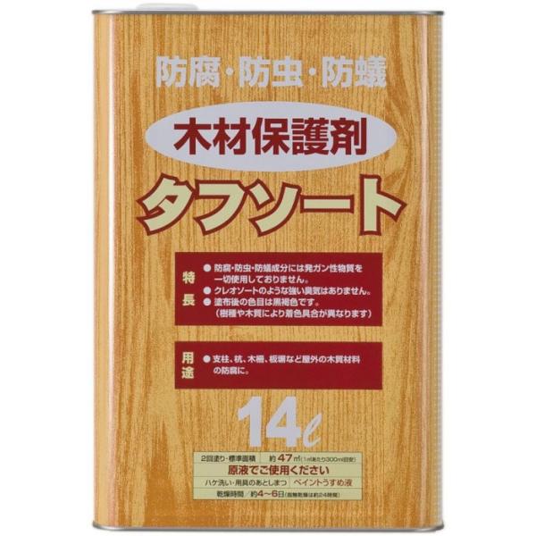 【発売日：2026年05月11日】発がん性物質を含まない、防虫・防腐剤です。 生産国:日本 成分:ビフェントリン(0.01%)、シプロコナゾール(0.05%)、p-クミルフェノール(1.50%)、着色剤、合成炭化水素等(残) 仕様:標準塗布...