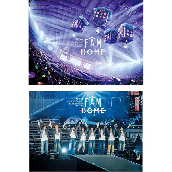 ※Blu-ray　２形態セットtimelesz新体制初のドームツアー「We’re timelesz LIVE TOUR 2025-2026 episode1 FAM DOME」の映像化が決定！初回限定盤封入特典： ・スペシャルフォトブック＜...