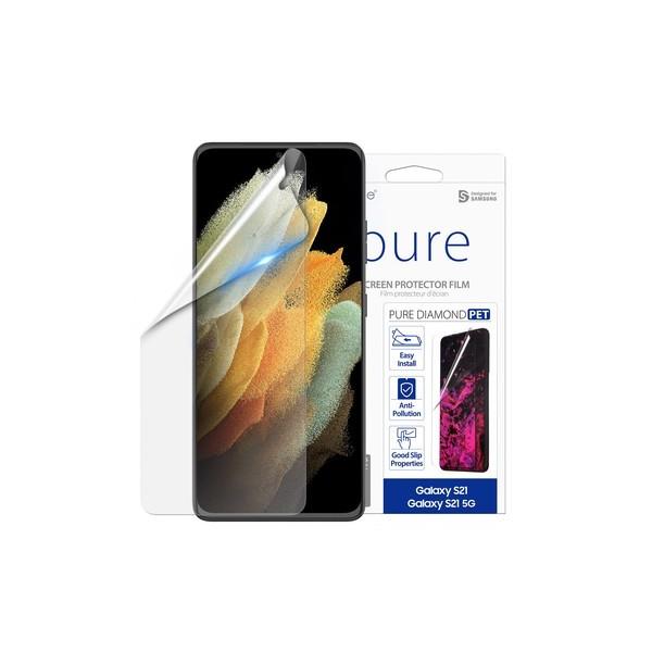 araree（アラリー）の「全画面保護フィルム　ピュア ダイアモンド」は、柔軟なハイブリッド素材を使用し、指通り滑らかな全画面保護フィルムです。 ●サムスン公式認証「Designed for SAMSUNG」の優れた品質Designed f...