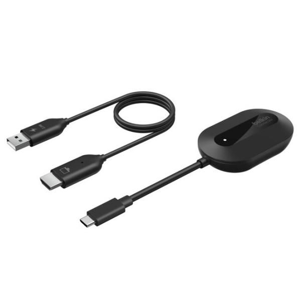 【発売日：2026年02月28日】AVC024dqBK belkin AVC024dq ベルキン Connect Air ワイヤレスHDMIディスプレイアダプター