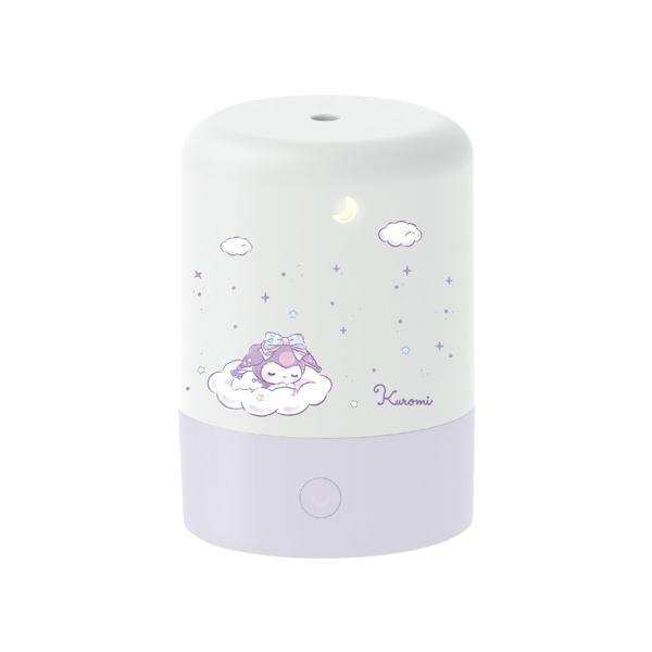 【発売日：2025年09月10日】GH-UHLA-KU GREEN HOUSE GH-UHLA GHUHLAKU グリーンハウス GHUHLA GREEN HOUSE サンリオUSBルームライト加湿器 クロミ