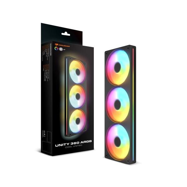 【発売日：2026年03月13日】CF-UN360RB-RGB COUGAR CF-UN360RB CFUN360RBRGB CFUN360RB Unity360-RB ARGB 一体成型タイプのシングルフレ―ムファン 360mm リバース...