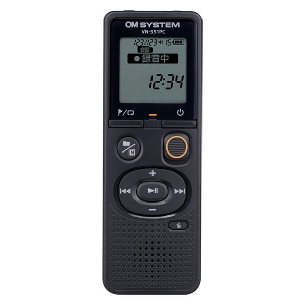 VN-551PC BLK OM OLYMPUS VN-551PC BLK VN551PCBLKOM VN551PCBLK VN-551PC BLK OM ICレコーダー Voice-Trek ブラック