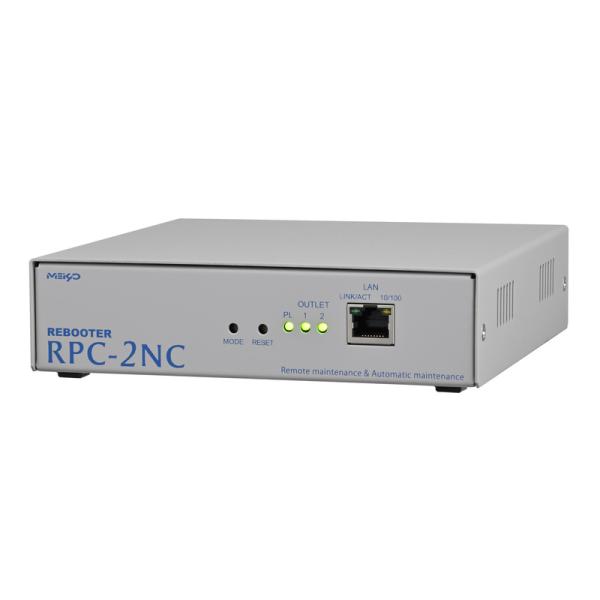 【発売日：2024年08月06日】RPC-2NC 明京電機 RPC2NC 遠隔電源制御装置 2口タイプのネットワーク監視 自動リブート装置