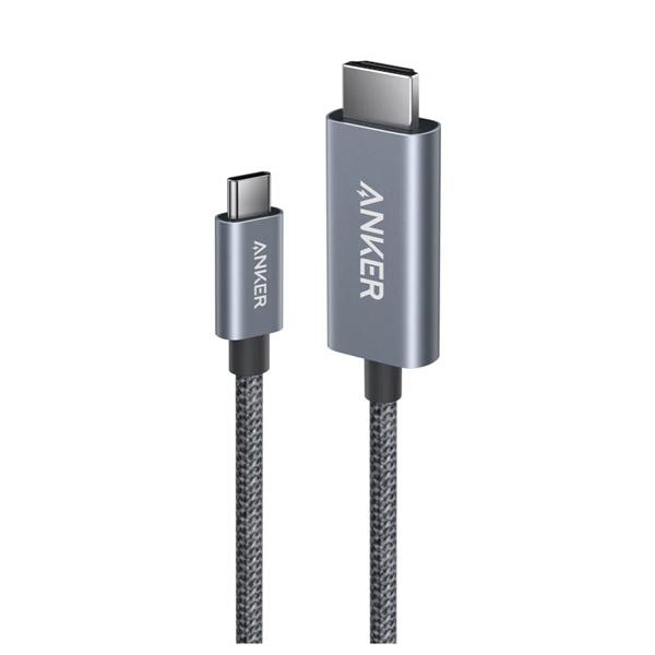 A87E0011 アンカー・ジャパン A87E001 Anker アンカー ジャパン Nano USB-C &amp; HDMI ケーブル 4K 高耐久ナイロン 0.9m