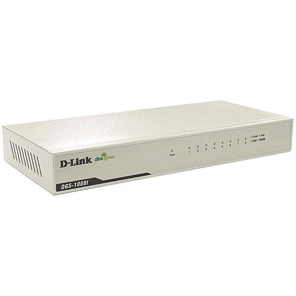【発売日：2017年09月19日】DGS-1008I/B1 D-Link DGS-1008I DGS1008IB1 ディーリンクジャパン DGS1008I B1 RM 8ポート 10 100 1000BASE-T 省電力アンマネージメントス...