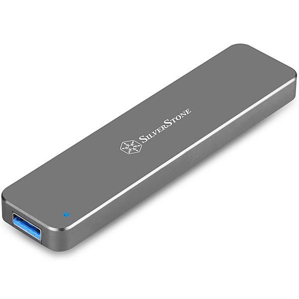 SST-MS09C SilverStone SSTMS09C M.2 SSDケース チャコールグレー