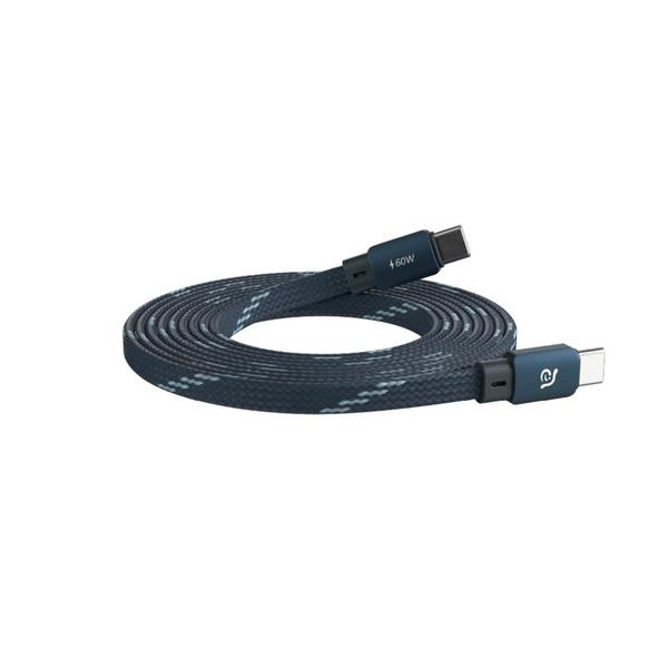 【発売日：2024年12月16日】ACBADMF200BL ADAM Elements ACBADMF200 ADAM Elements CASA MF200 USB-C to 60W 磁気フラット充電ケーブル ブルー