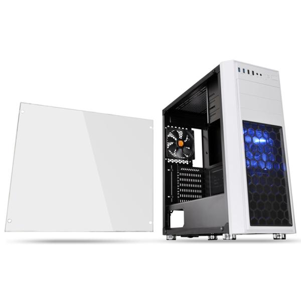 CA-1J5-00M6WN-01 Thermaltake CA-1J5-00M6WN CA1J500M6WN01 CA1J500M6WN ミドルタワー型PCケース Versa H26 White w casefan