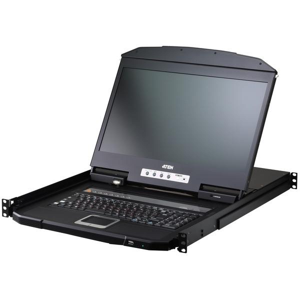 CL3708NWJJL ATEN CL3708NWJJ ATENジャパン 18.5インチLCD搭載 8ポート USB HDMI KVMドロワー FHD対応 ロングレール