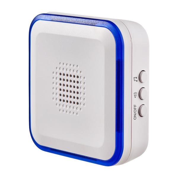 【発売日：2024年11月27日】WC-S8061AC ELPA WCS8061AC 電池を使わないワイヤレスチャイム 防水押ボタン送信器 受信器セット