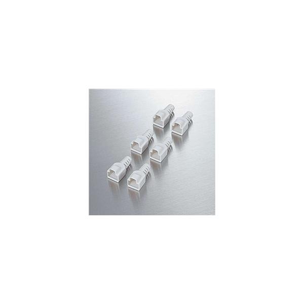 【発売日：2004年03月01日】LD-EBBE6 ELECOM LD-EBBE LDEBBE6 エレコム LDEBBE 先付けタイプコネクタ保護カバー エコ対応 6個