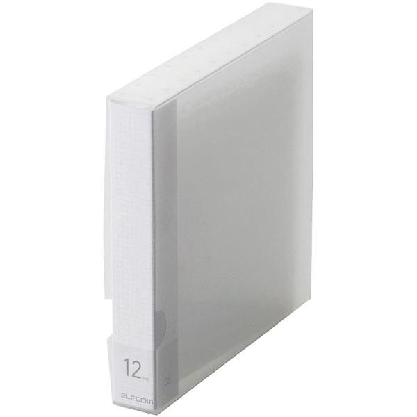 【発売日：2015年01月23日】CCD-FB12CR ELECOM CCD-FB12C CCDFB12CR エレコム CCDFB12C CD DVD Blu-ray対応ファイルケース 12枚収納 クリア