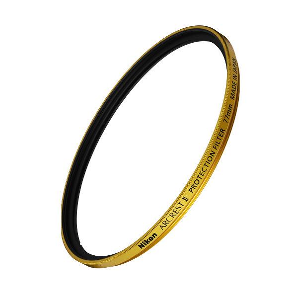 【発売日：2025年01月24日】AR2PFGL77 Nikon AR2PFGL7 ARCREST II PROTECTION FILTER GOLD 77mm