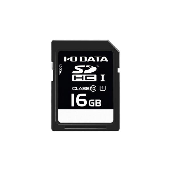 【発売日：2026年05月30日】SDU1-16G/NC IODATA SDU1-16G SDU116GNC アイ・オー・データ機器 IO DATA SDU116G NC UHS-I UHS スピードクラス1対応 SDメモリーカード 16GB