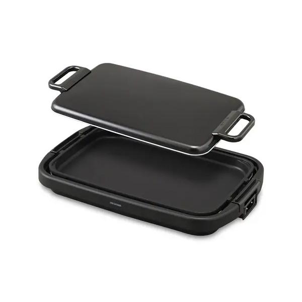 【発売日：2023年10月11日】SWHP-011-B アイリスオーヤマ SWHP-011 SWHP011B SWHP011 ワイドホットプレート 1枚 ブラック