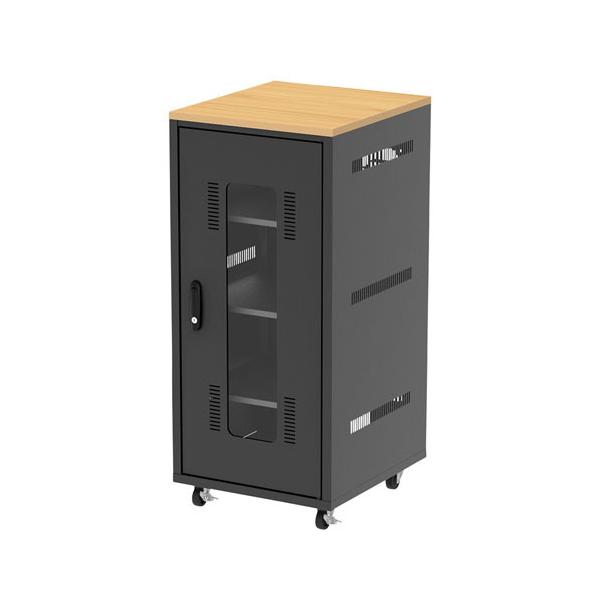 CP-SBOX4510 サンワサプライ CPSBOX4510 SANWA SUPPLY 扉付き機器収納ボックス W450 H1000 木目天板