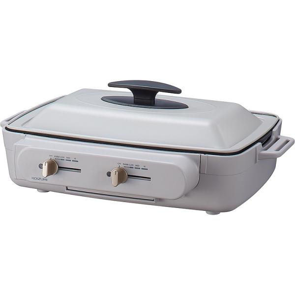 KSG1201H 小泉成器 セパレートグリラー グレー