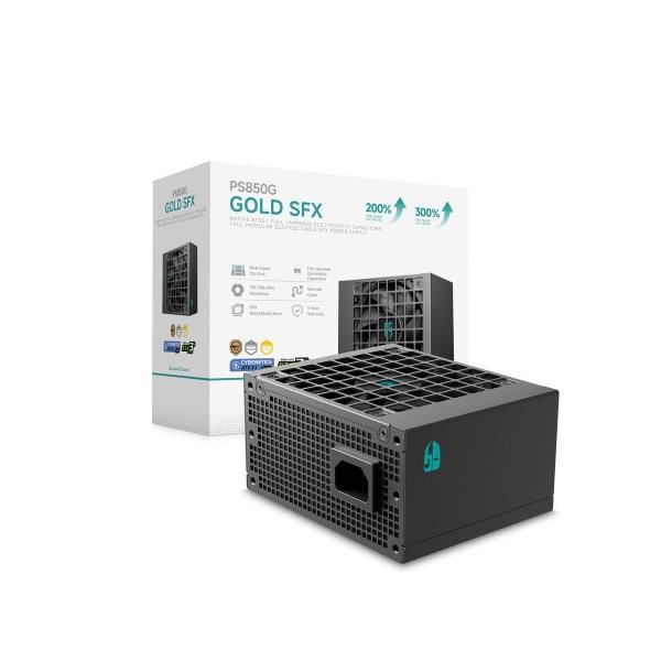 【発売日：2026年03月13日】R-PS850G-FE0B-JGJP Deepcool R-PS850G-FE0B RPS850GFE0BJGJP RPS850GFE0B PS850G フルモジュラー SFX電源ユニット 850W ブラッ...