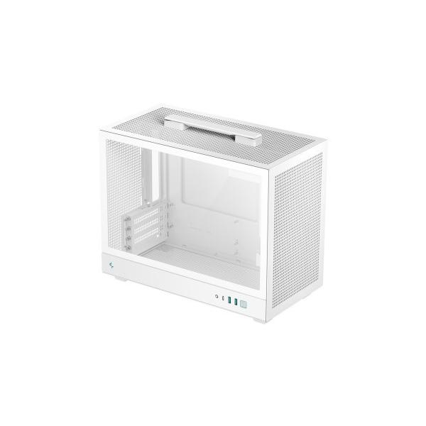 【発売日：2025年07月18日】R-CH160-WHNGM0-G Deepcool R-CH160-WHNGM0 RCH160WHNGM0G RCH160WHNGM0 CH160 PLUS WH MicroATXケース ホワイト 持ち運び...