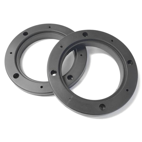 -----------------------------------------------------------◆10cm用スピーカースペーサー／スピーカバッフル 2枚セット◆テーパー（角度）がついております。◆スピーカーを耳のほうに...