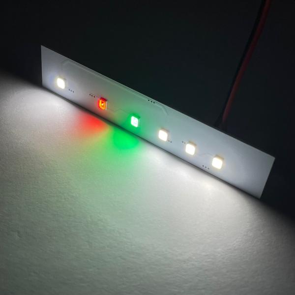 【適合車種】ダイハツ ハイゼット S700V／S710V ダイハツ アトレー S700V／S710Vハイゼットカーゴ デッキバン注意・ハイゼットトラック、ハイゼットジャンボ 適合未確認です。タイプ：ホワイトLED7連  カラー：ホワイト4個...