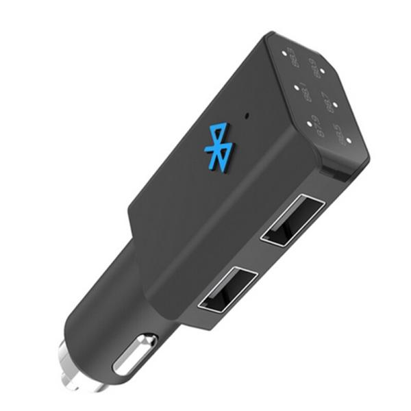 Bluethooth ブルートゥース 送信機 LS-3013シガーソケットとカーラジオがある車で、スマホの音楽をカースピーカーから流すことがきます。この製品とスマホや音楽端末とBluetoothまたは有線で接続し、この製品のFM周波数をお車...