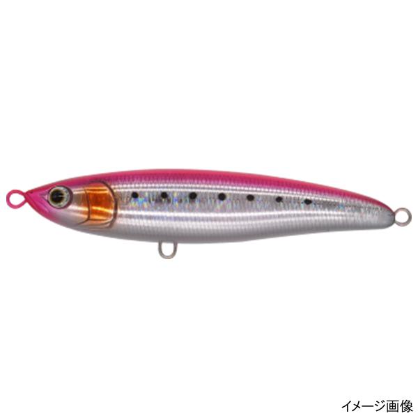 ヤマリア  ●カラー:B08H(ピンクイワシ) ●全長:140mm ●自重:43g ●タイプ:フローティング ●レンジ:0cm ●アクション:ダイビング、ウォーキング、バブリング ●フック:#1/0 ●リング:ファイターズリングダエン#6 ...